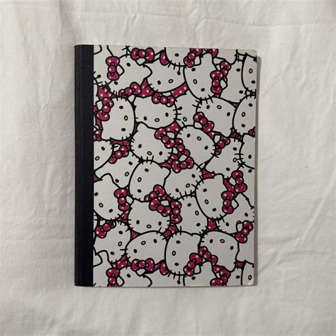 Hello Kitty Composition Notebook I Bought This At Depop