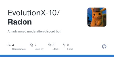 Github Evolutionx 10radon An Advanced Moderation Discord Bot