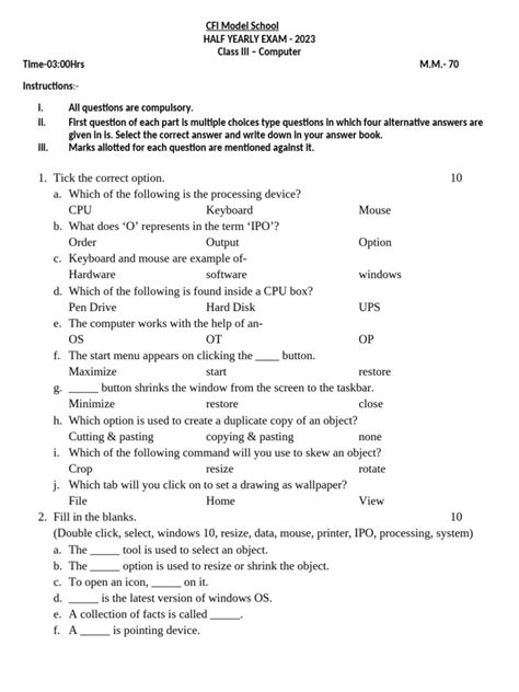class 3 he pdf input output window computing