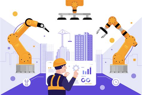 Construction Ai Robotics Industry 28237995 Vector Art At Vecteezy