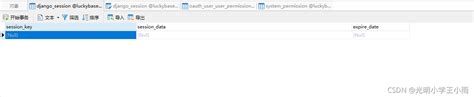 Django项目中的session存储django 存储session Csdn博客