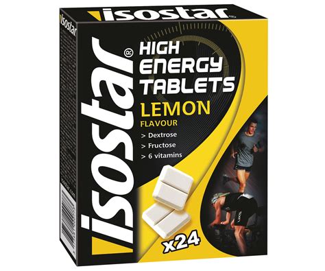 Tabletas energéticas sabor limón 24 uds.