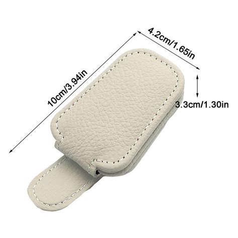 Държачи за автомобилни очила Универсален държач за слънчеви очила за кола Магнитна щипка за