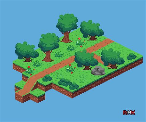 Isometric Tileset R Aseprite