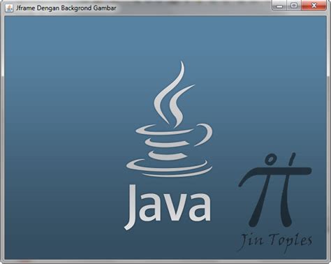 cara mengganti background program java ~ be programer