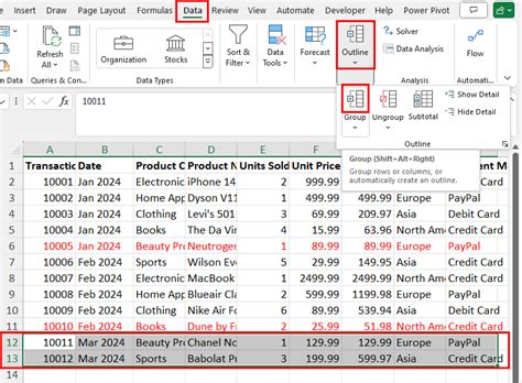 Ways To Group Rows In Microsoft Excel How To Excel