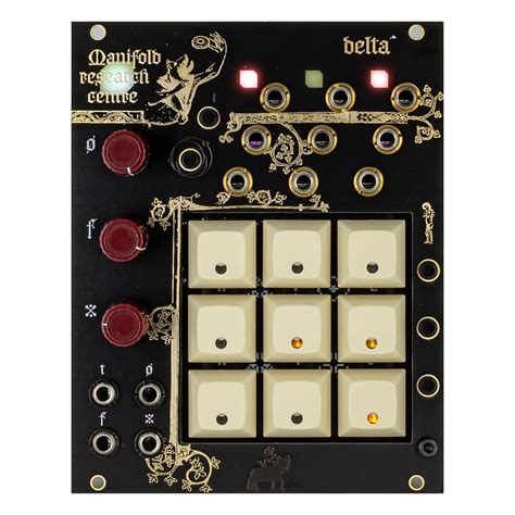 Manifold Research Centre Delta Polyphonic Cv And Gate Generator Reverb