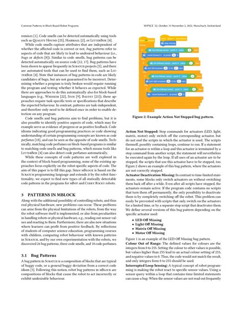 Common Patterns In Block Based Robot Programs Deepai