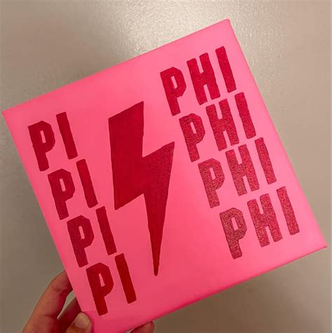 Pi Beta Phi Sorority Canvas Painting