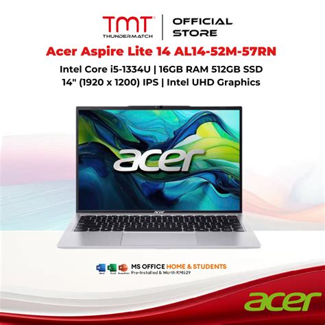 Acer Aspire Lite AL M RN Laptop I U GB RAM GB