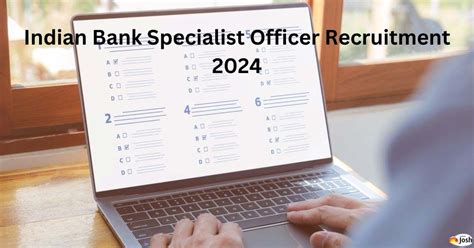 Indian Bank Specialist Officer 2024 Recruitment Notification Out Apply
