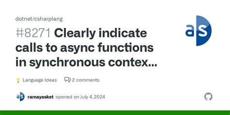 Clearly Indicate Calls To Async Functions In Synchronous Context By Introducing A Sync Keyword