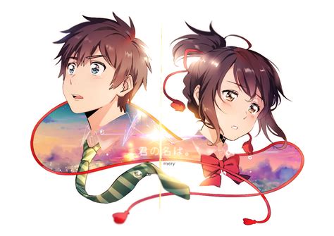 Your Name Taki And Mitsuha Hd Anime Wallpaper Magic 1920x1360