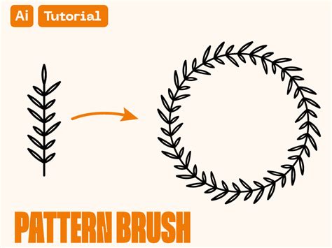 How To Make A Pattern Brush In Illustrator Adobe Illustrator By Alex