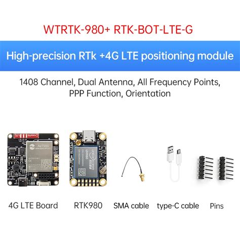 Witmotion Gps Rtk Module Um982 Zed F9p High Precision Centimeter Level Differential Relative