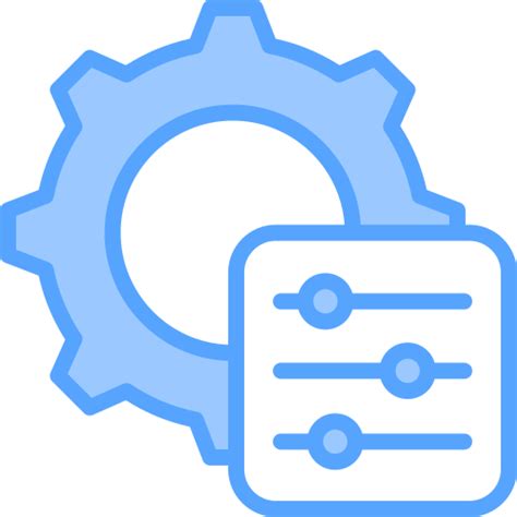 Adjustment Generic Blue Icon