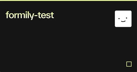 Formily Test Codesandbox Formily Test Codesandbox