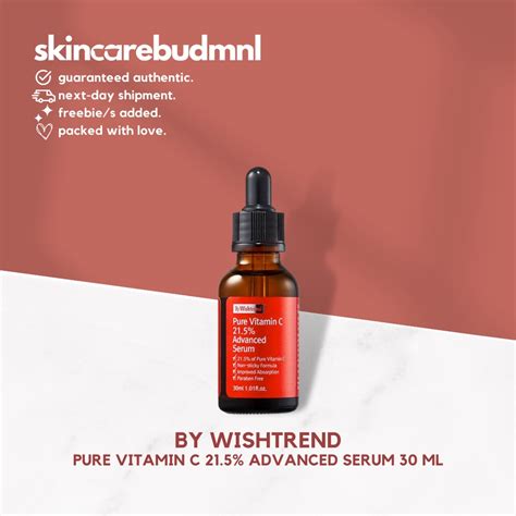 By Wishtrend Pure Vitamin C Advanced Serum Ml By Skincarebudmnl Lazada Ph