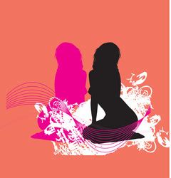 Sexy Silhouette Royalty Free Vector Image Vectorstock