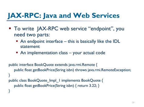 Ppt Remote Procedure Calls And Web Services Powerpoint Presentation