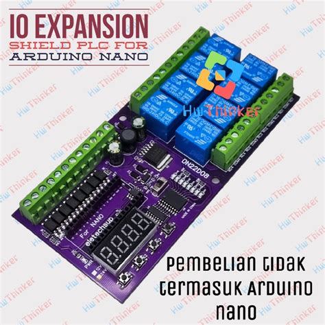 Jual Modul 8 Channel Relay Shield PLC Expansion RS485 For Arduino Nano Shopee Indonesia