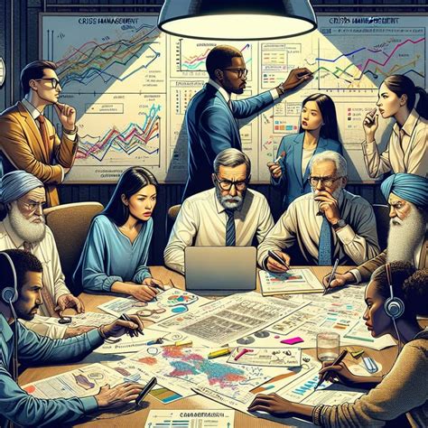 Unified Crisis Management Team Global Collaboration Strategy Ai Art