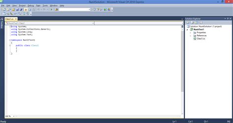 C Nunit Script Creation And Execution Automation Home