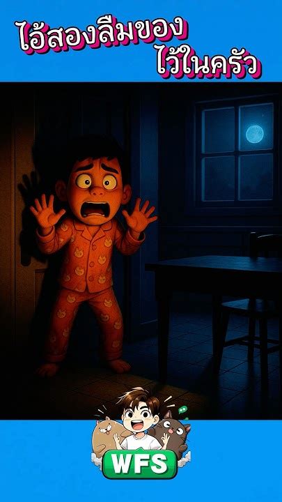 ไอ้สองลืมของไว้ในครัว Horror หลอน Cartoon Youtube