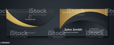블랙과 골드 프리미엄 럭셔리 명함 디자인 전문 템플릿 명함 우아한 추상 카드 템플릿은 보유 기업에 적합합니다 벡터 디자인 템플릿