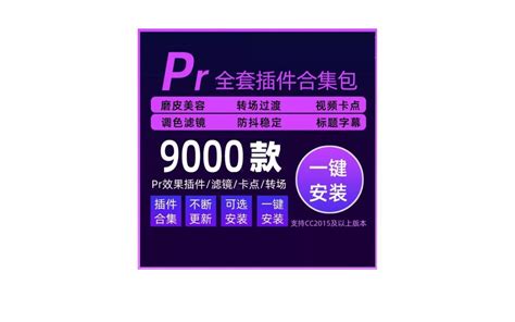 Pr插件合集安装问题解答汇总！ 哔哩哔哩