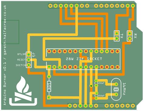 the arduino burner shield gareth halfacree