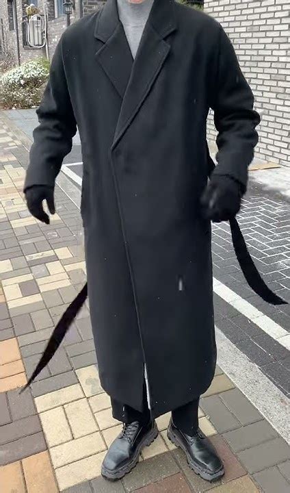 남자 로브 코트 코디 Youtube