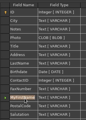 How To Change Field Name In LibreOffice Base Ask Ubuntu