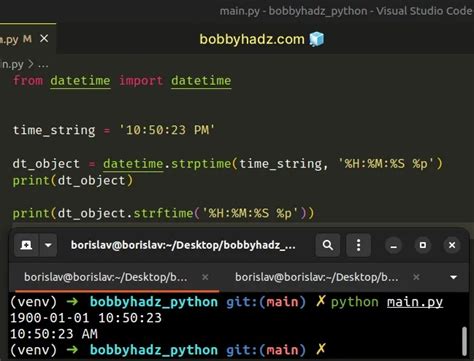 How To Format Datetime Or Time As Am Pm In Python Bobbyhadz