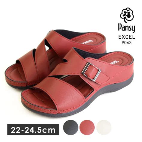 Pansy（パンジー） パンジーエクセル サンダル レディース ストラップ Pansy 9063 ペンネペンネフリーク 通販