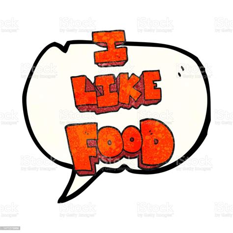 자유형 연설 거품 질감 만화 나는 음식 기호를 좋아한다 귀여운에 대한 스톡 벡터 아트 및 기타 이미지 귀여운 그런지 이미지