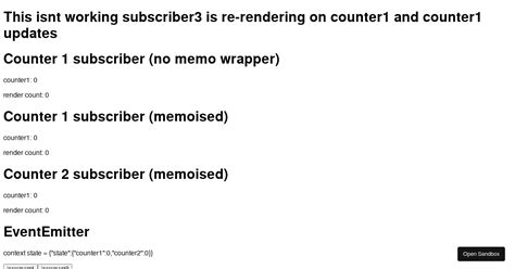 React Use Context Selector Forked Codesandbox