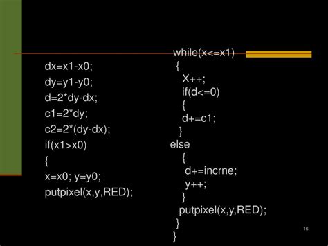 Ppt Computer Graphics Line Drawing Functions Point Structure Powerpoint Presentation Id5569577