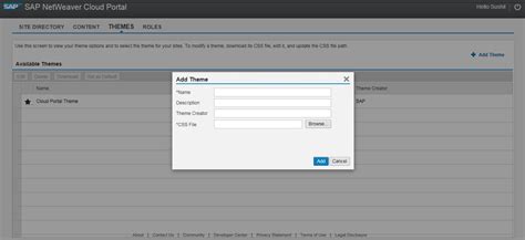 My First Sap Cloud Portal Site Sap Community