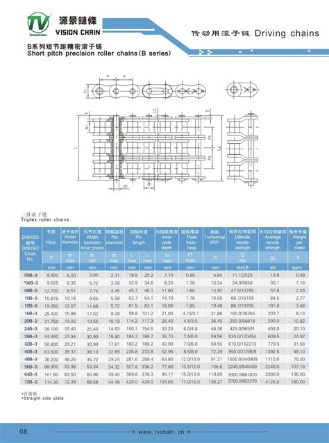 10b 3 Driving Chains 10 Years Manufacturing Roller Chain Sprockets Couplings Pulleys Tv