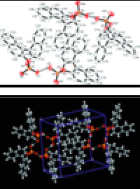 The Four Molecules In The Asymmetric Unit With O—h···o Hydrogen Bonds