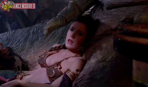 Naked Carrie Fisher In Return Of The Jedi