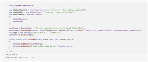 sethandler does not work with non generic option flag · issue 1626
