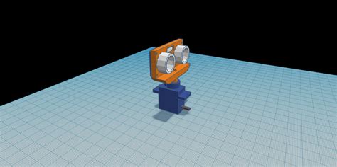 Hc Sr04 Ultrasonic Sensor 3d Model ・ Mito3d