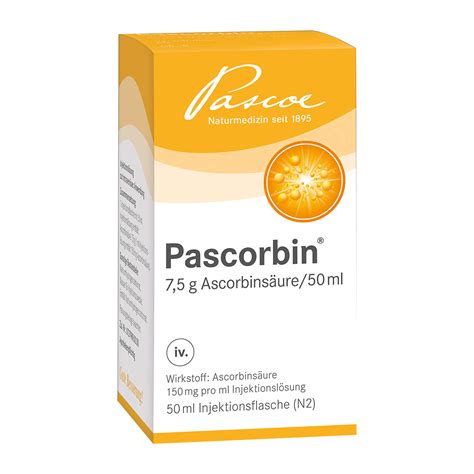 Pascorbin 75g Ascorb50ml 50 Ml Arzneimittel Datenbank