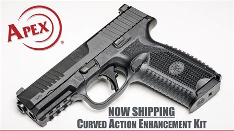 Apex Shipping New Curved Trigger Kit For Fn 509 Pistols Apex Tactical