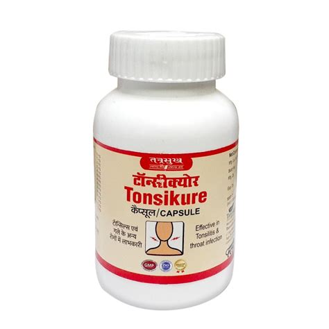 Tonsikure Capsules Tonsilitis Capsules At ₹ 105pack Herbal Cough