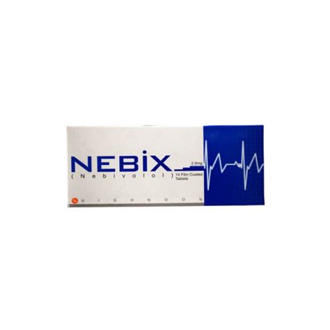 Nebix Tab 25mg 14s Price In Pakistan