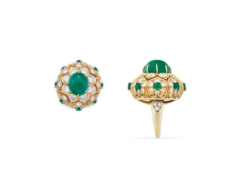 An Emerald And Diamond Ring By Van Cleef And Arpels Christies 주얼리