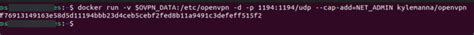 Fundamentals Of Running Openvpn In Docker On Ubuntu